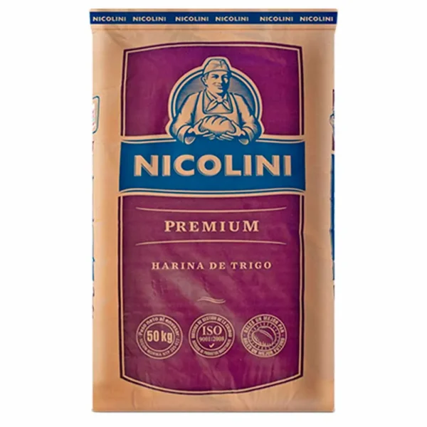 HARINA NICOLINI PREMIUM (MORADO) SACO X 50 KG – Armezan Peru