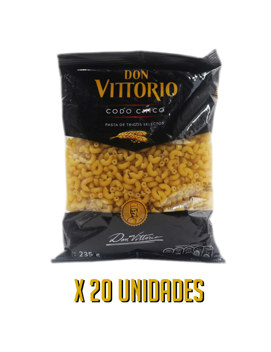 FIDEO MUNICIÓN DON VICTORIO X 20 BOLSAS X 235 GR – Armezan Peru